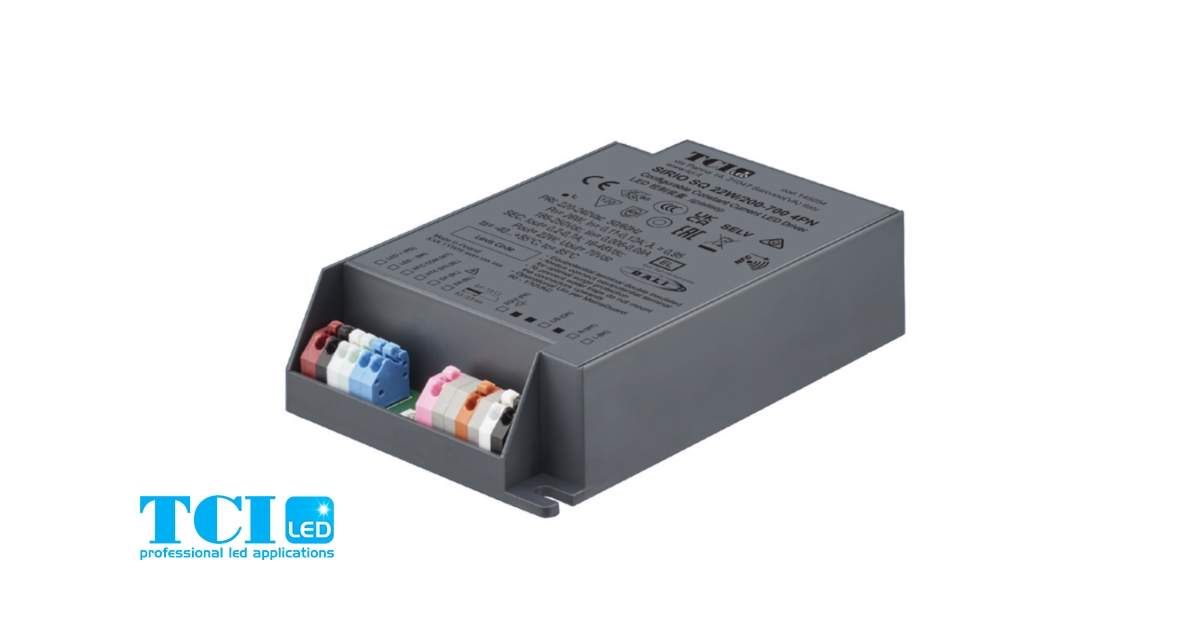 SIRIO SQ 40W/200-700 4PN (145055) - Alimentatori LED