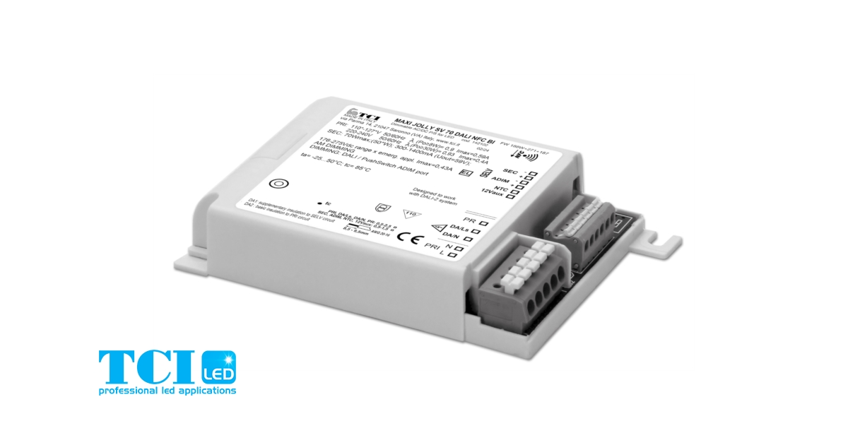 MAXI JOLLY SV 70 DALI NFC BI (142102) - LED Drivers